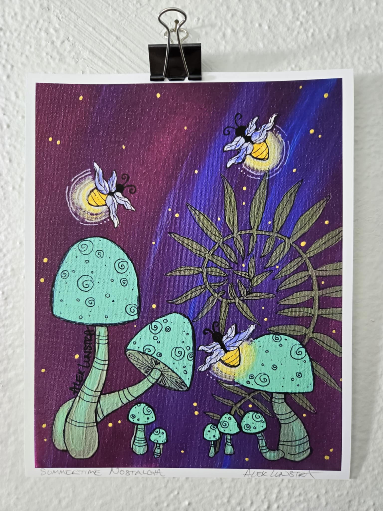 "Summertime Nostalgia" Signed Fine Art PRINT | A.L. Art & Prints