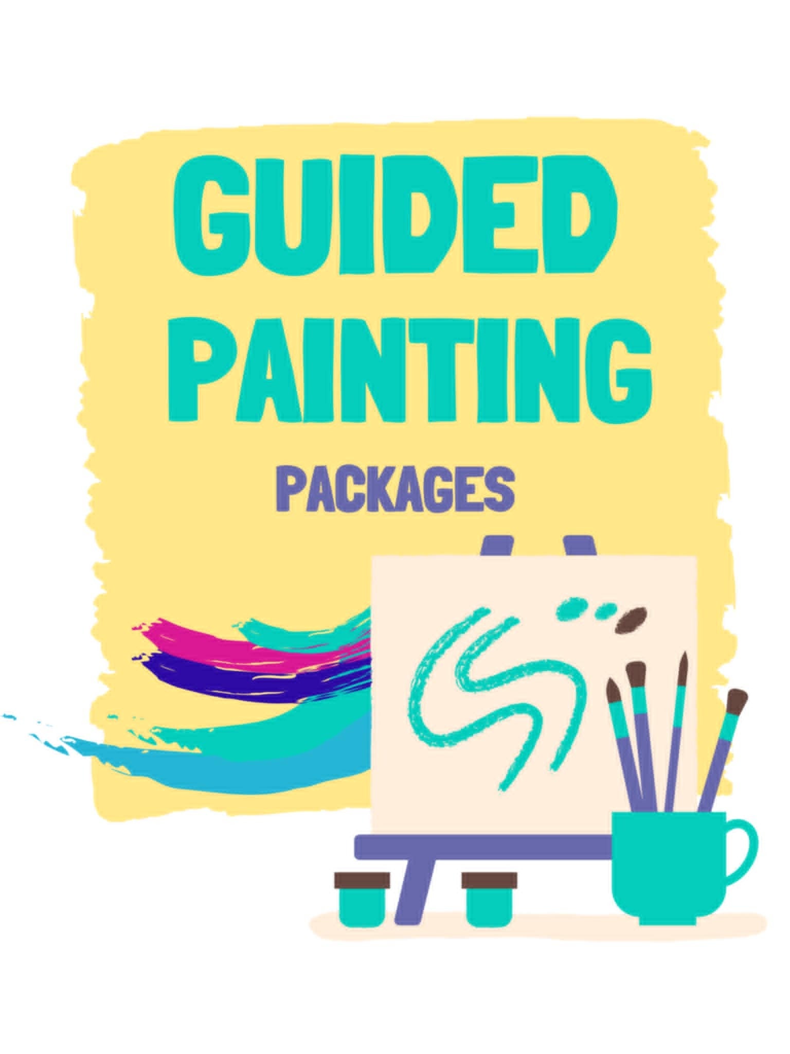 Guided Painting Packages | A.L. Art & Prints